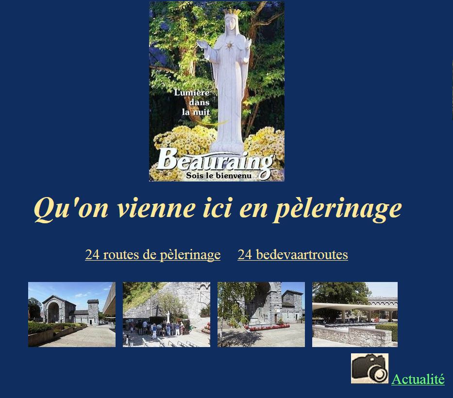 Les sanctuaires de Beauraing sur la Toile - CathoBel