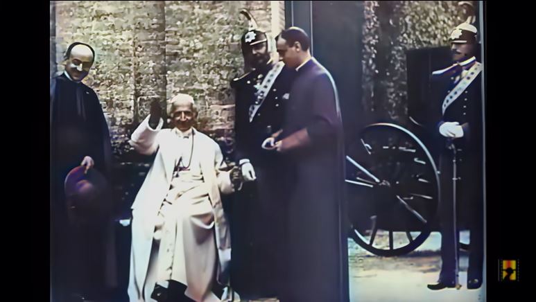 Léon XIII en couleurs comme vous ne l'avez jamais vu!