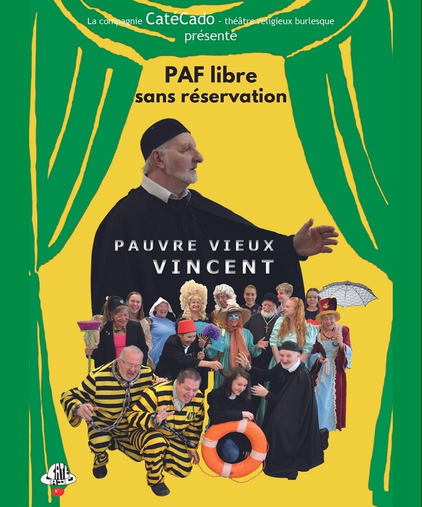Théâtre burlesque "Pauvre vieux Vincent" - CathoBel