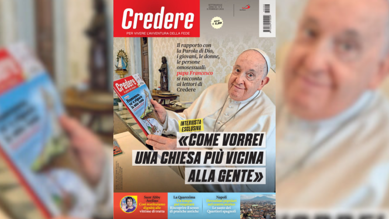 Le Pape réaffirme dans Credere que la bénédiction est à accorder à tous ...